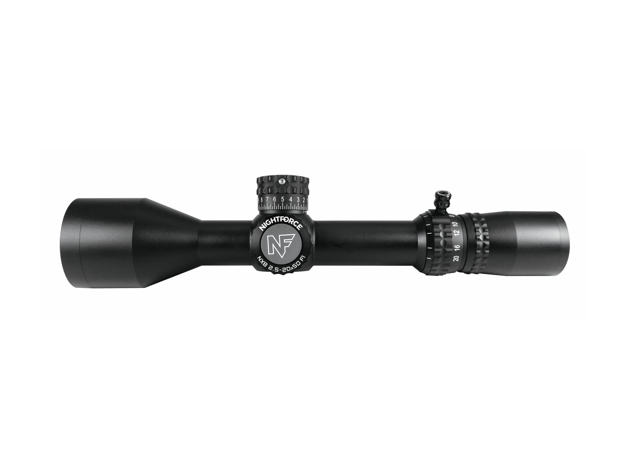 Nightforce NX8 F1 Rifle Scope 2.5-20x 50mm Illuminated MOAR Reticle ...