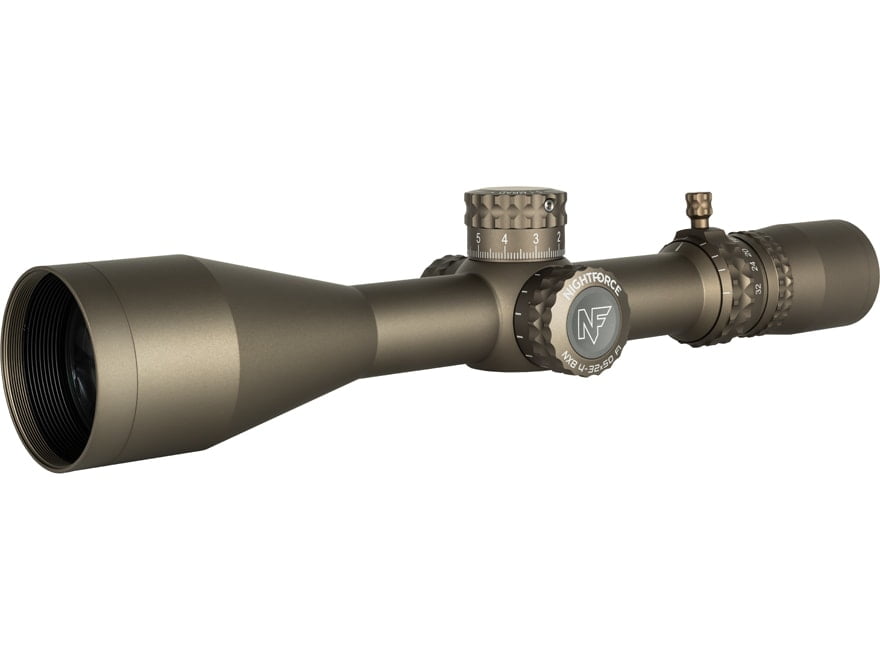 Nightforce NX8 F1 Rifle Scope 4-32x 50mm Illuminated MOAR Reticle Dark ...
