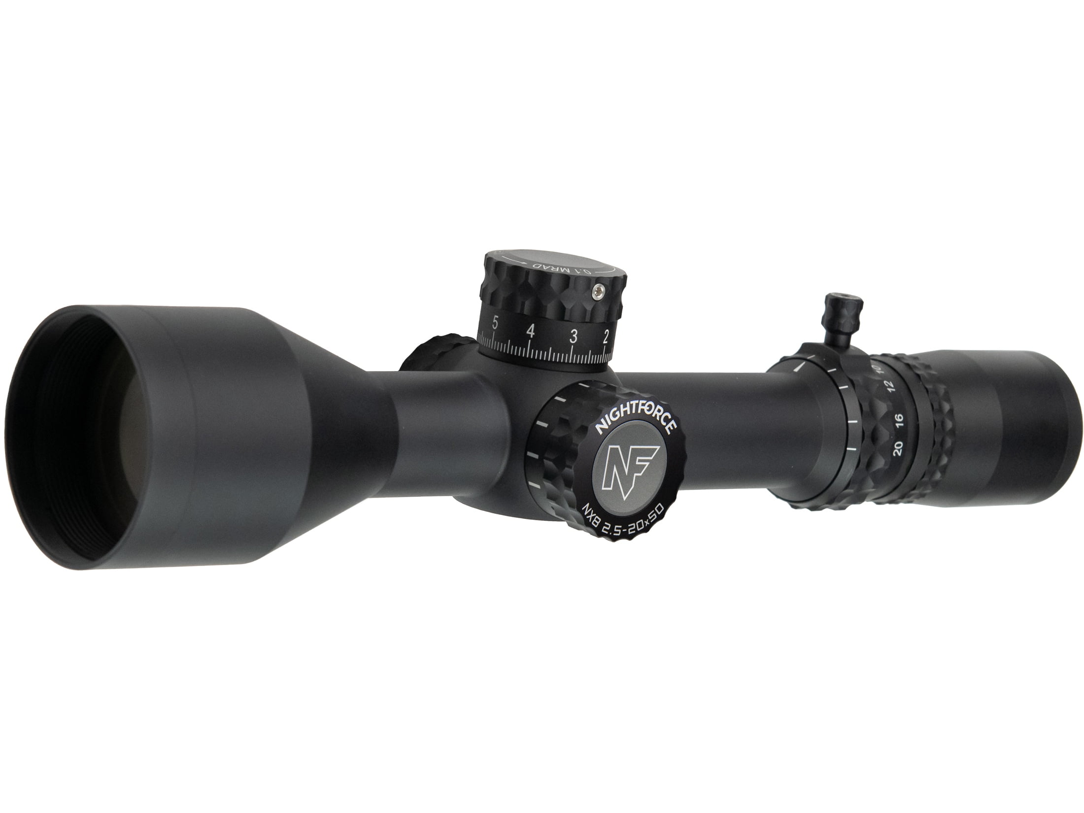 Nightforce NX8 F2 Rifle Scope 2.5-20x 50mm Illuminated MOAR-CF2 Reticle ...