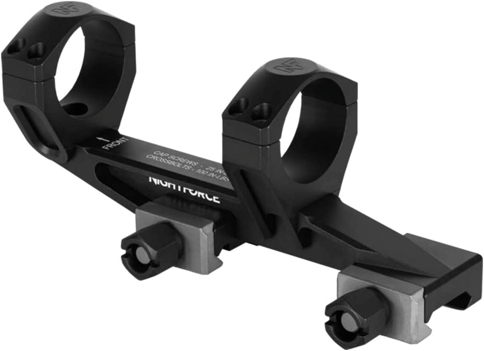Nightforce Optics One-Piece 34MM Ultramount Height: 1.93" 0 MOA - Black ...