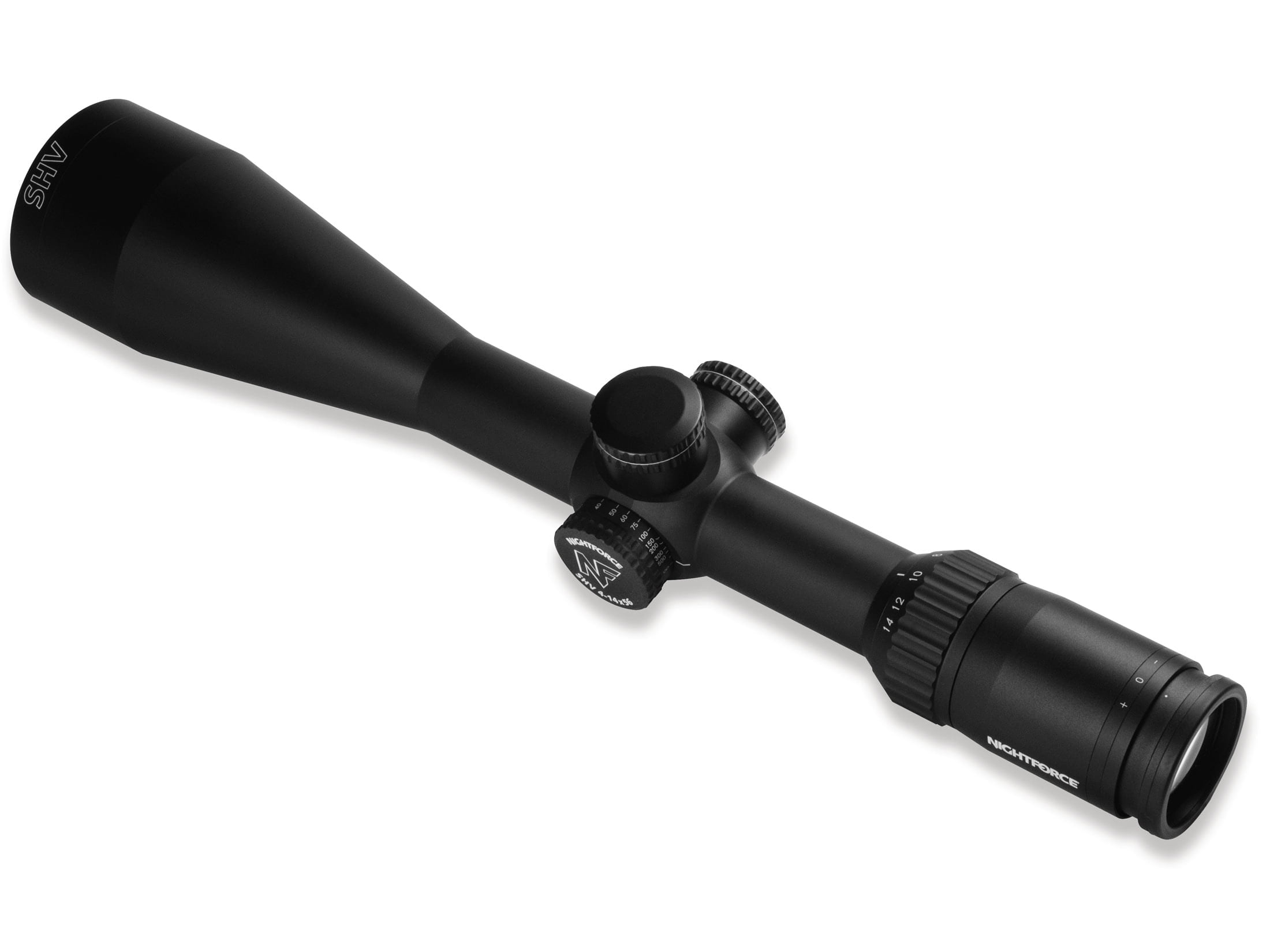 Nightforce SHV Rifle Scope 4-14x 56mm MOAR Reticle Matte Black ...