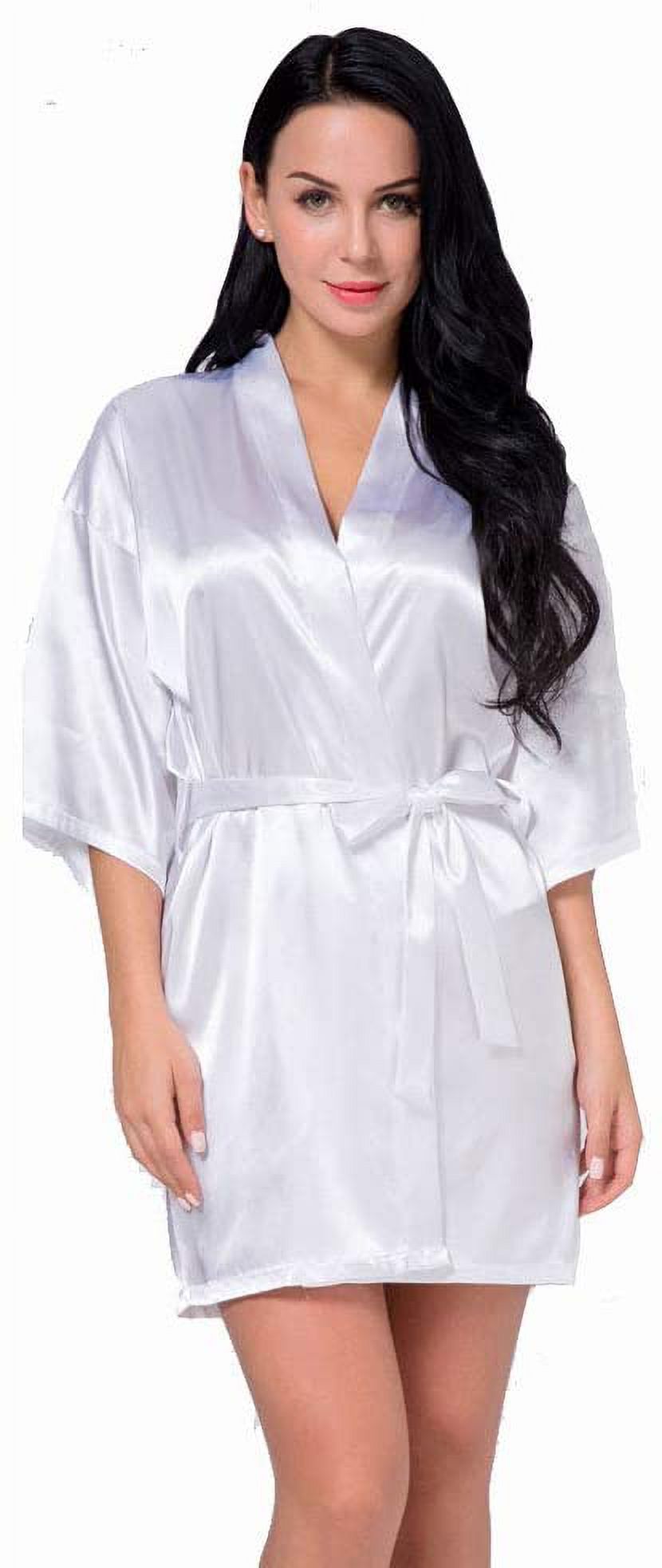 Nightgowns Womens V Neck Long Sleeve Sleepwear Pajama Sleeping Wear ...