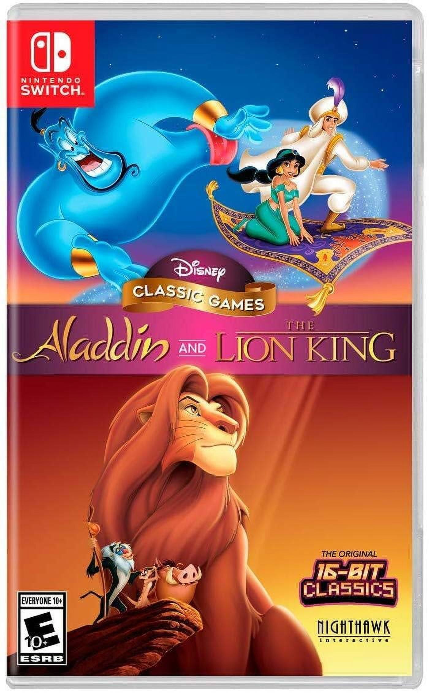 Nighthawk Interactive Disney Classic Games: Aladdin and The Lion King ...