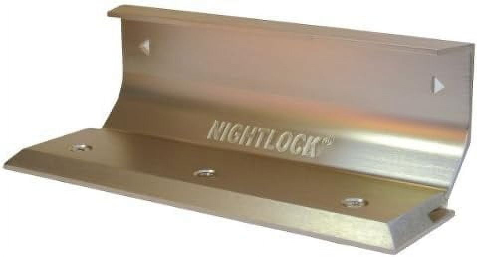 Nightlock Security Lock Door Brushed Nickel - Walmart.com