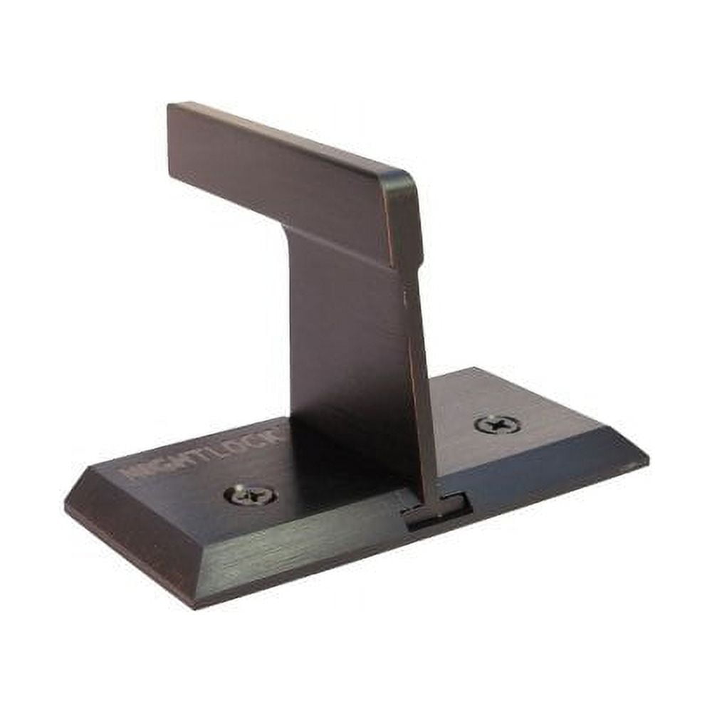 Nightlock Security Lock Patio Sliding Door Barricade Dark Bronze ...