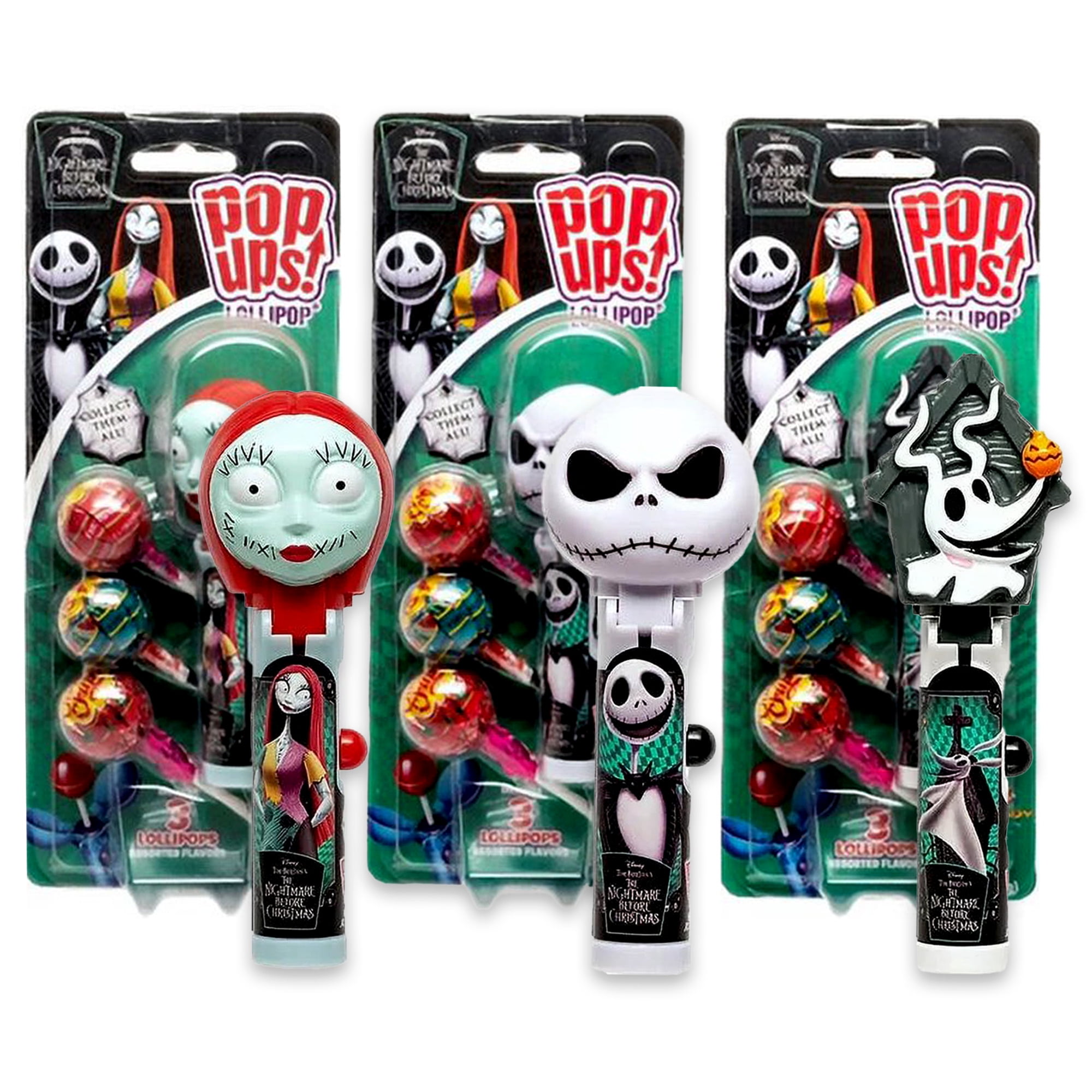 Nightmare Before Christmas Blister Pop Ups Variety Pack of 3 - Walmart.com