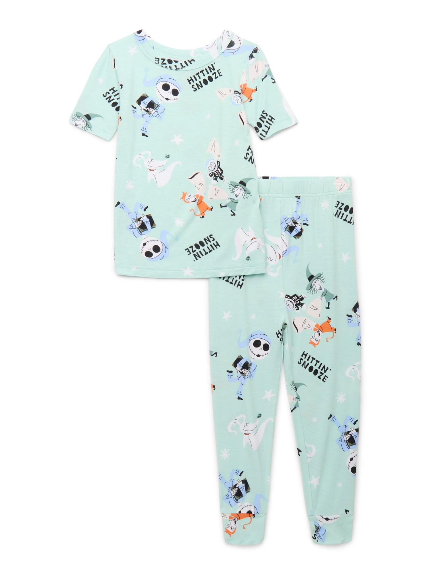 Nightmare Before Christmas Boys Top and Pants Pajama Set, 2-Piece ...