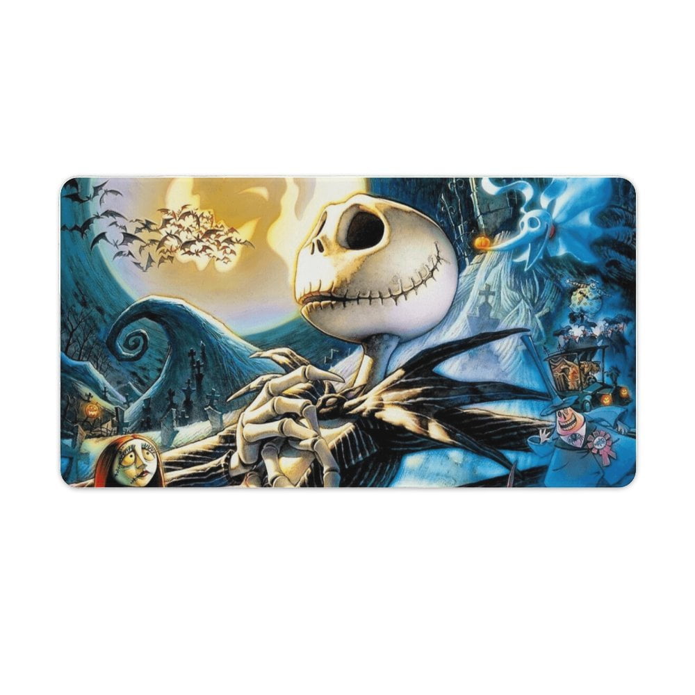 Nightmare Before Christmas Desk Pad Mouse Pad, Large Gaming Mouse Mat ...