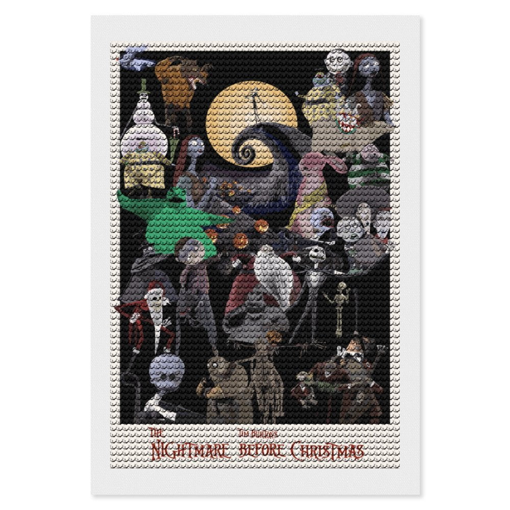 Nightmare Before Christmas Diamond Art Kits for Adults Diamond Art Gem ...