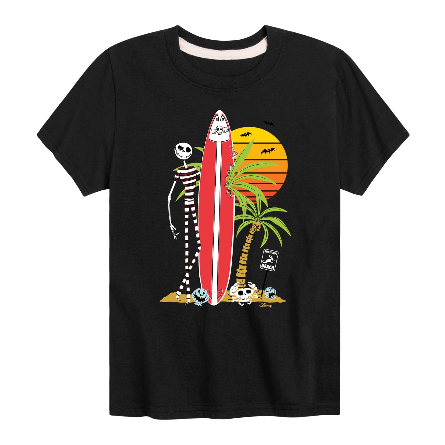 Nightmare Before Christmas - Ghost Dog Beach Surfer - Toddler And Youth ...
