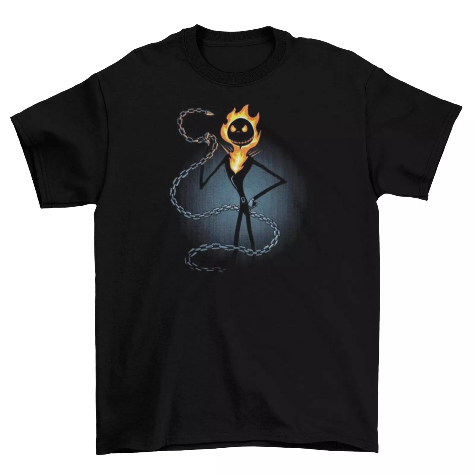 Nightmare Before Christmas Ghost Rider T-Shirt Unisex Adult Halloween ...