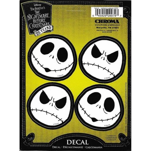 Nightmare Before Christmas Decal