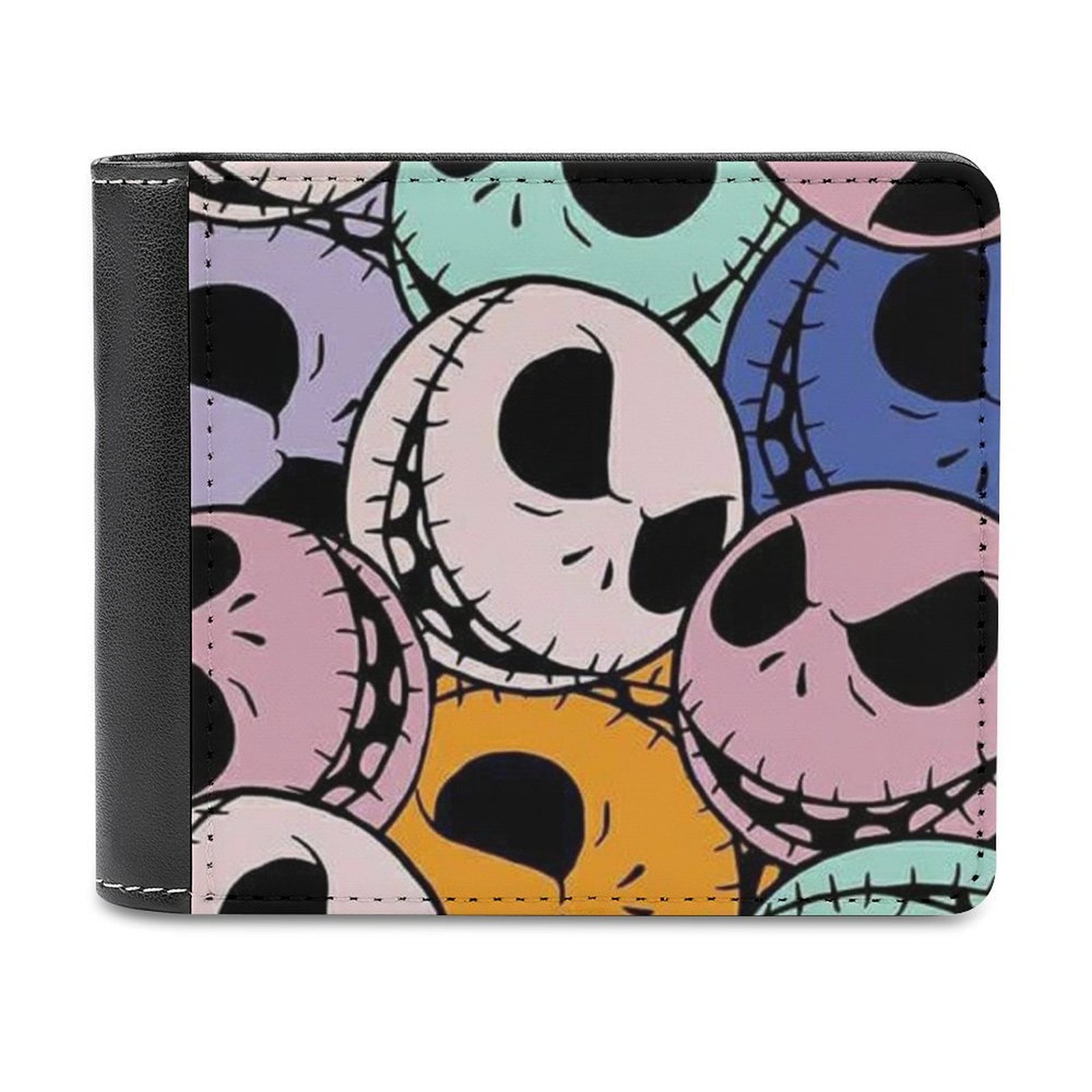 Nightmare Before Christmas Jack Skellington PU Leather Wallet With Card ...