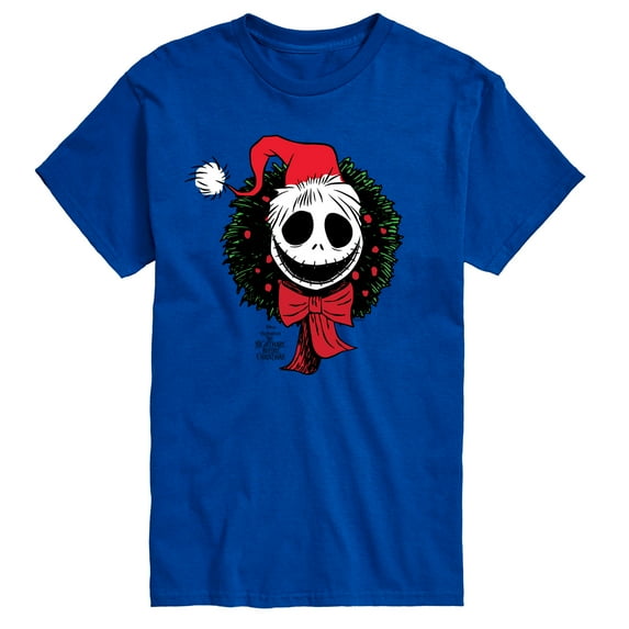 Nightmare Before Christmas - Jack Wreath - Men's Short Sleeve Graphic T ...