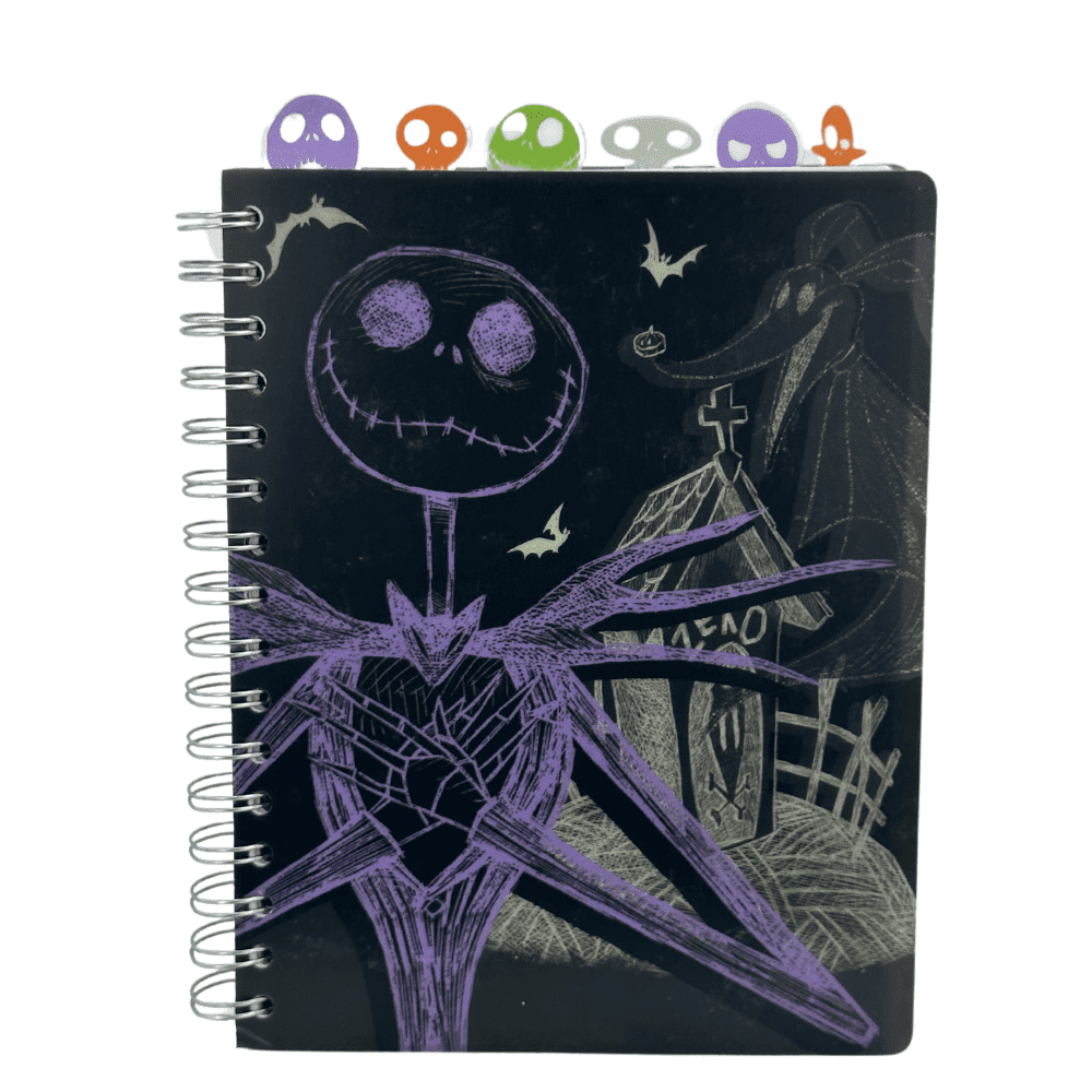Disney's Nightmare Before Christmas Cute Pretty Journal Spiral Notebook ...