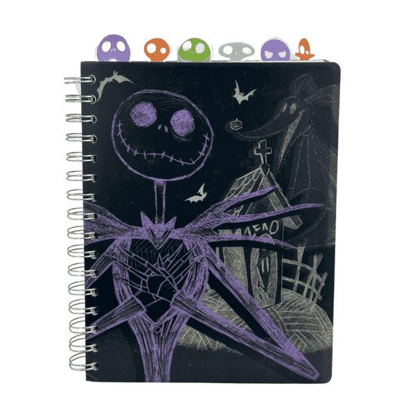 Disney's Nightmare Before Christmas Cute Pretty Journal Spiral Notebook ...