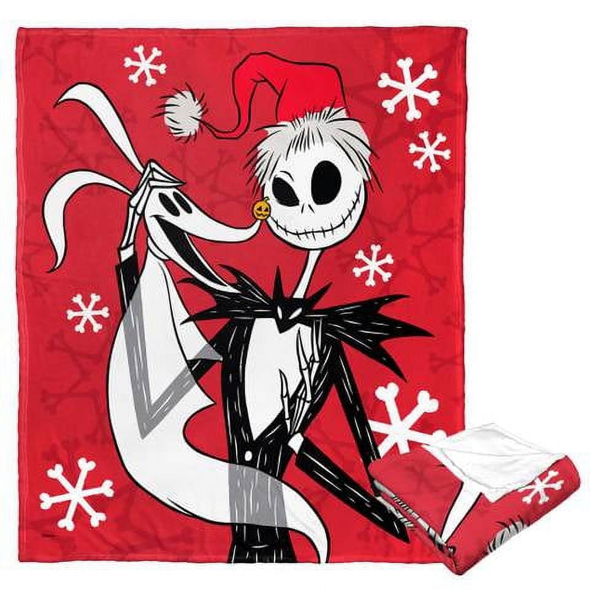 Nightmare Before Christmas Merry Madness Disney Kids Silk Touch Throw ...