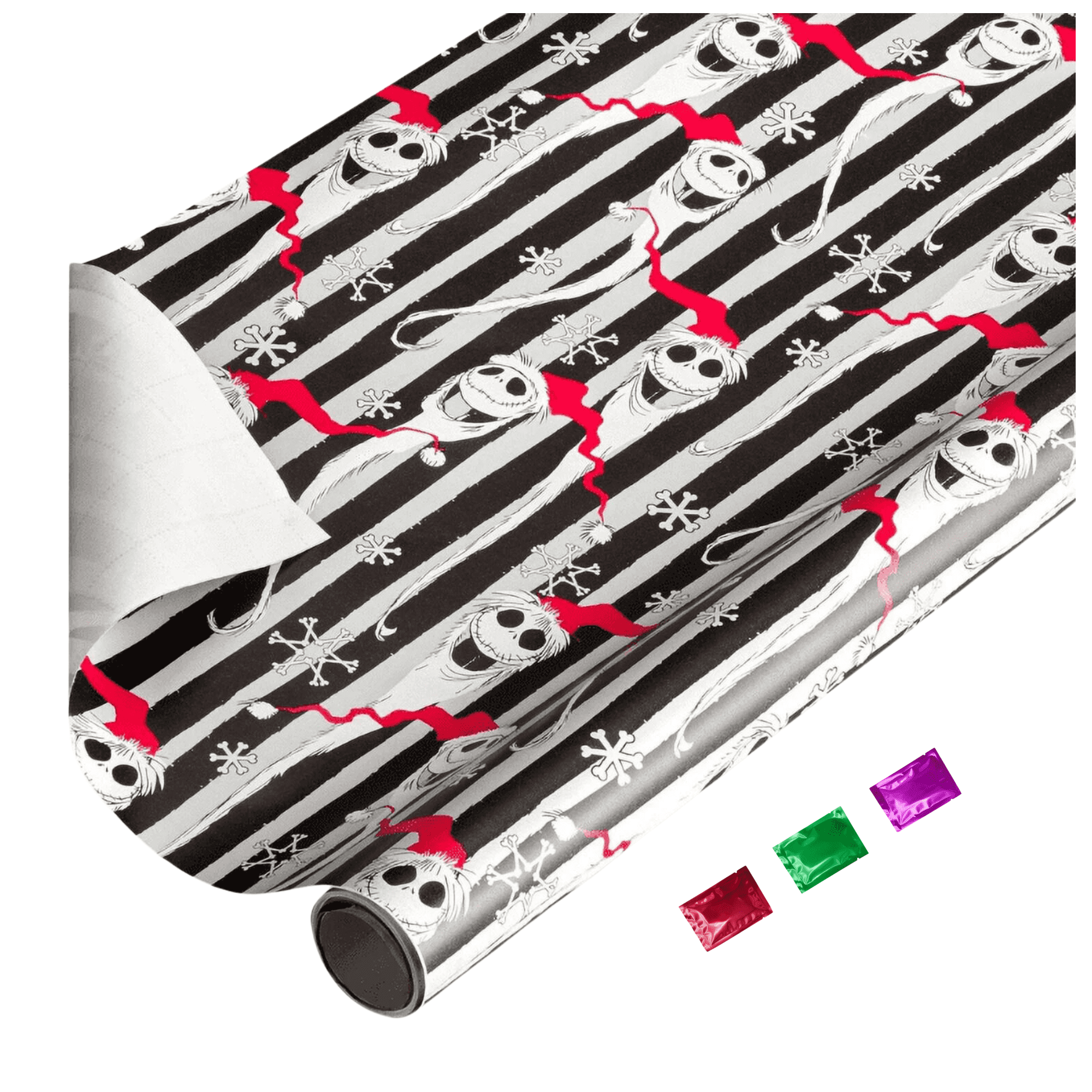 Nightmare Before Christmas Gift Wrapping Paper, 40Sqft (1 Roll) Premium ...