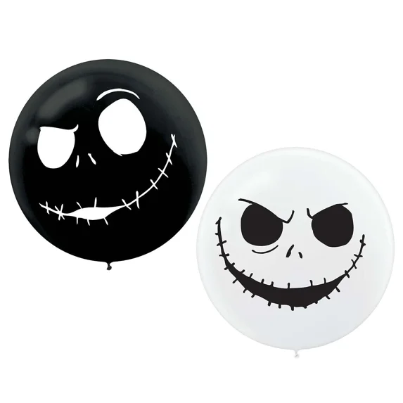 Nightmare Before Christmas Movie Jack Halloween Party Decoration Latex ...