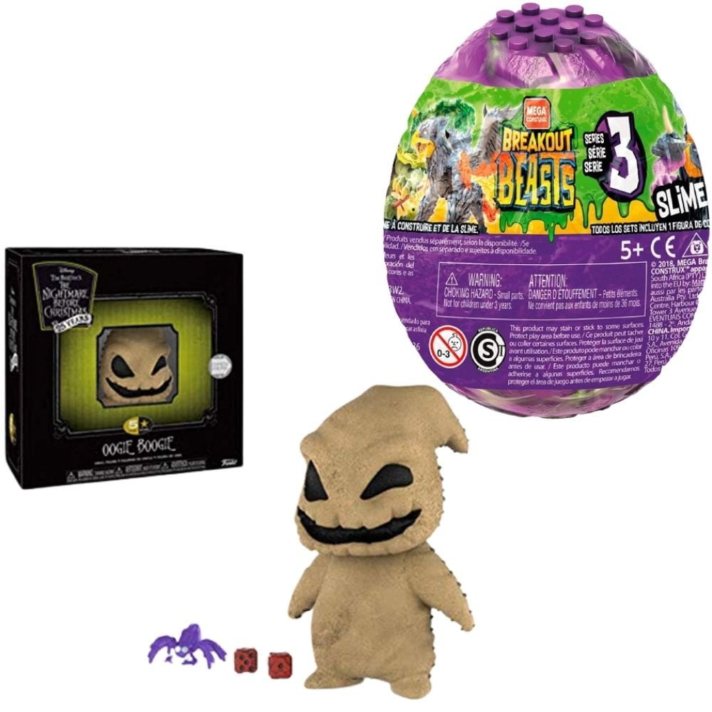 Nightmare Before Christmas - Oogie Boogie Collectible Figure + Mega ...
