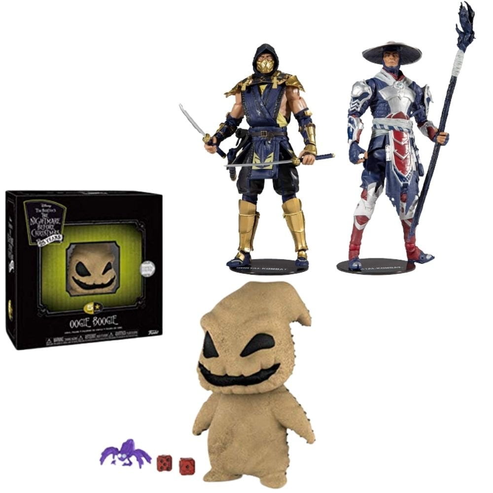 Nightmare Before Christmas - Oogie Boogie Collectible Figure + Toys ...