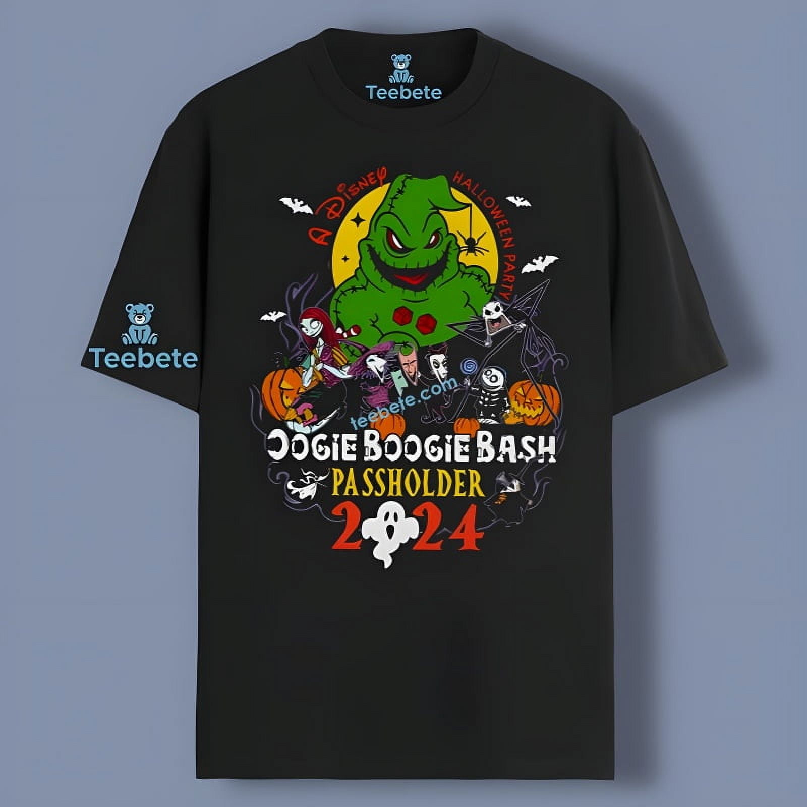 Nightmare Before Christmas Oogie Boogie Passolder Shirt Idea - Walmart.com