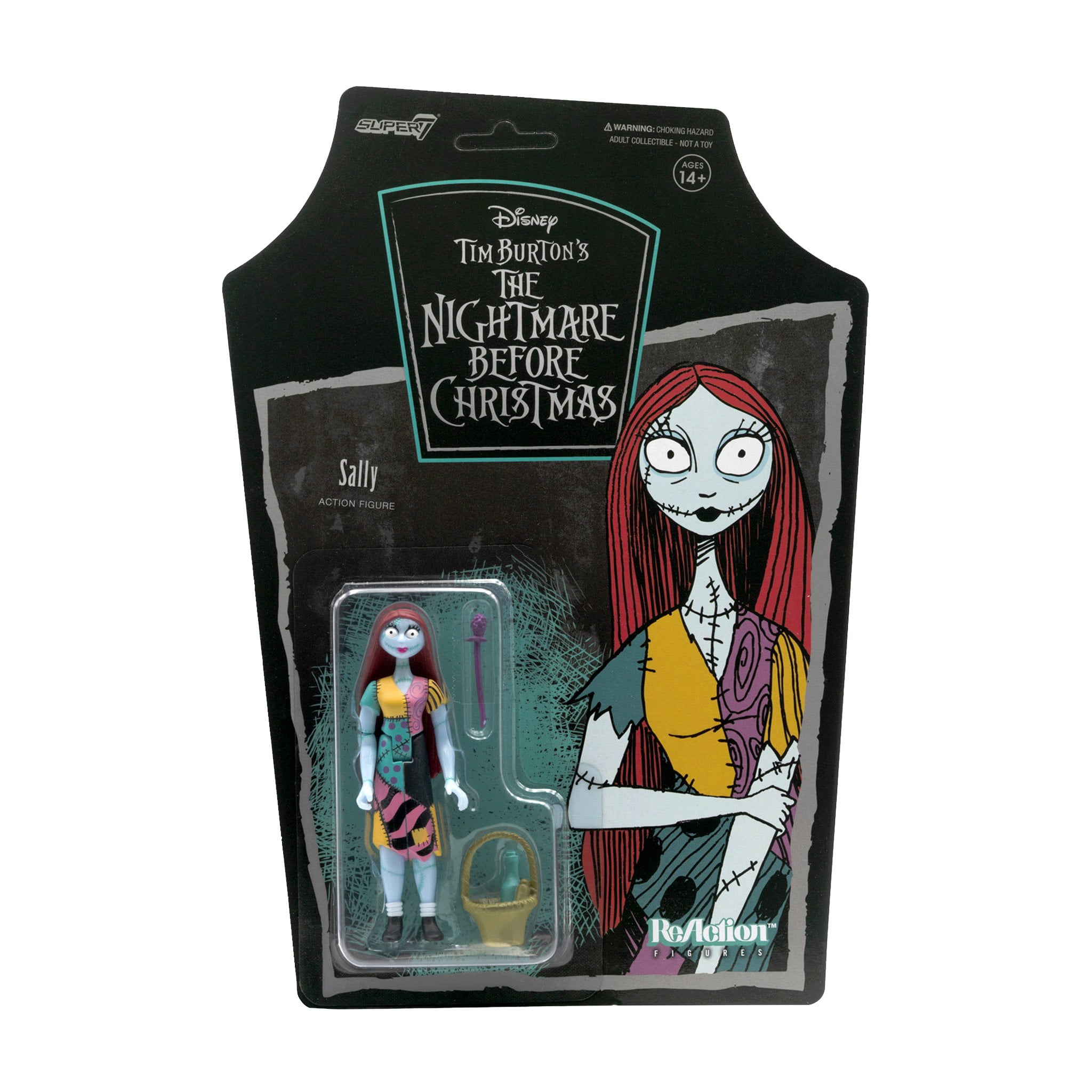 Nightmare Before Christmas Reaction Figure Sally Wave 1 Articulated ...