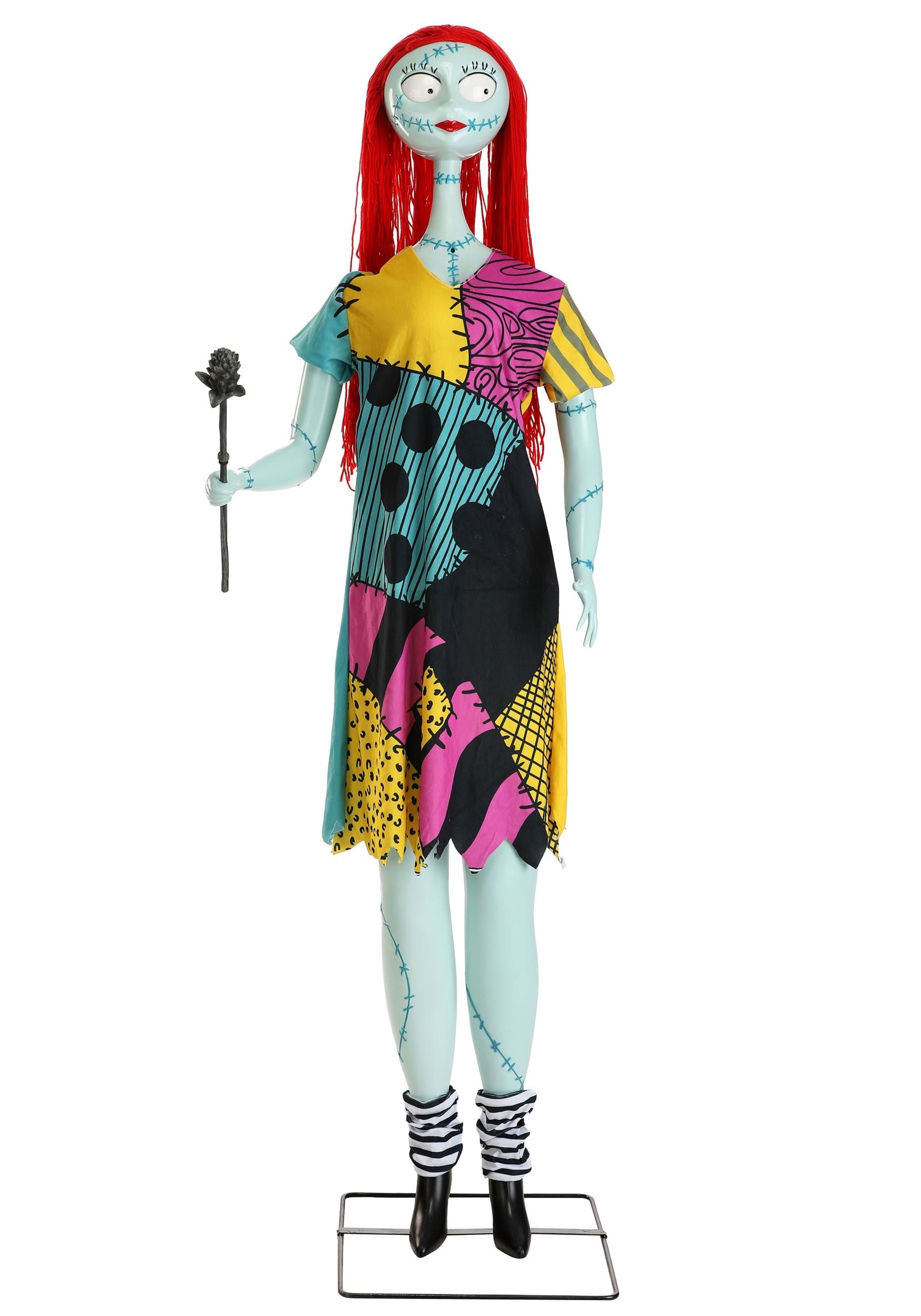 Gemmy Disney's Animated Nightmare Before Christmas Life Sized Sally ...