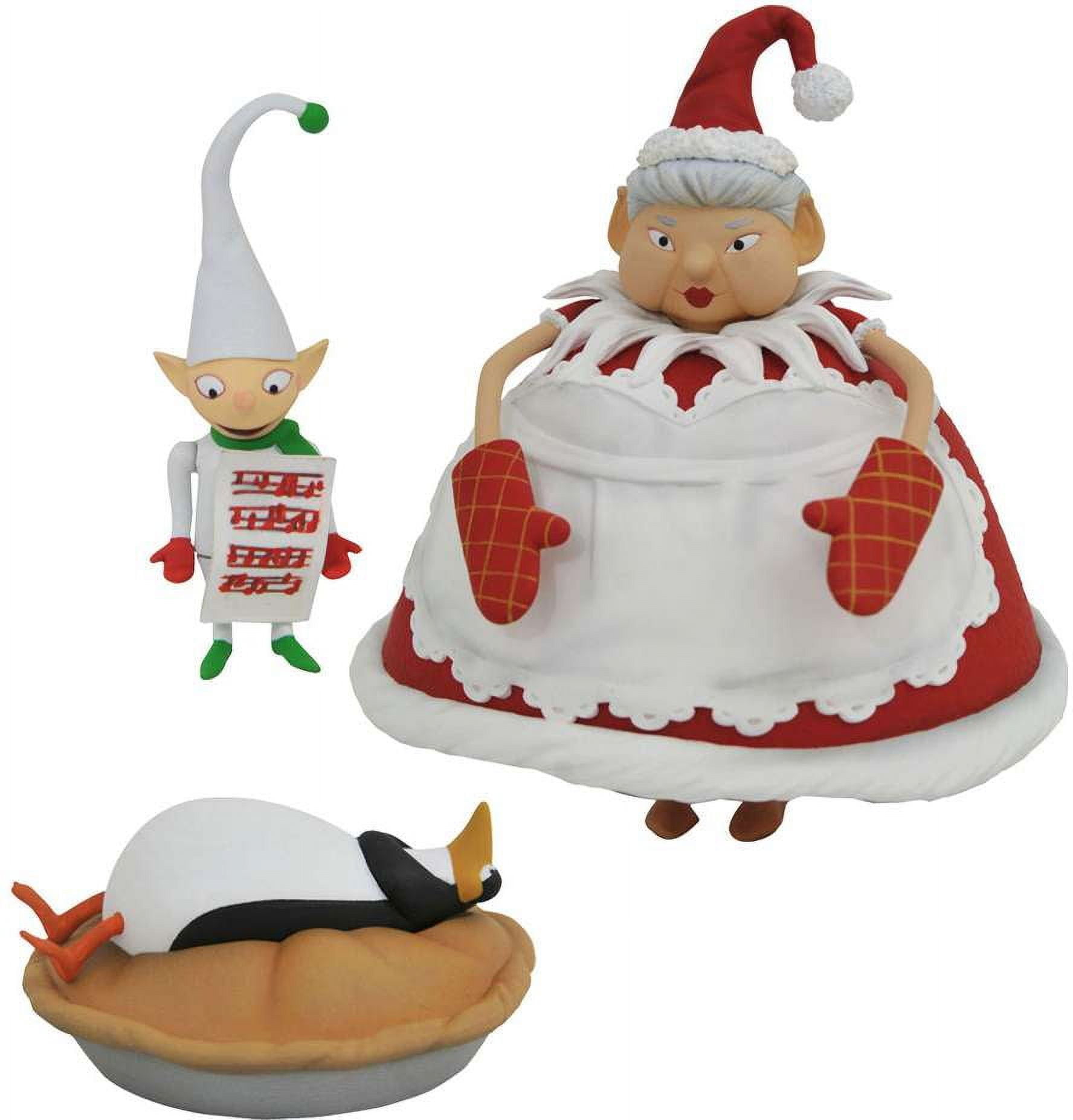 Nightmare Before Christmas Select Series 10 Mrs. Claus with Choir Elf ...