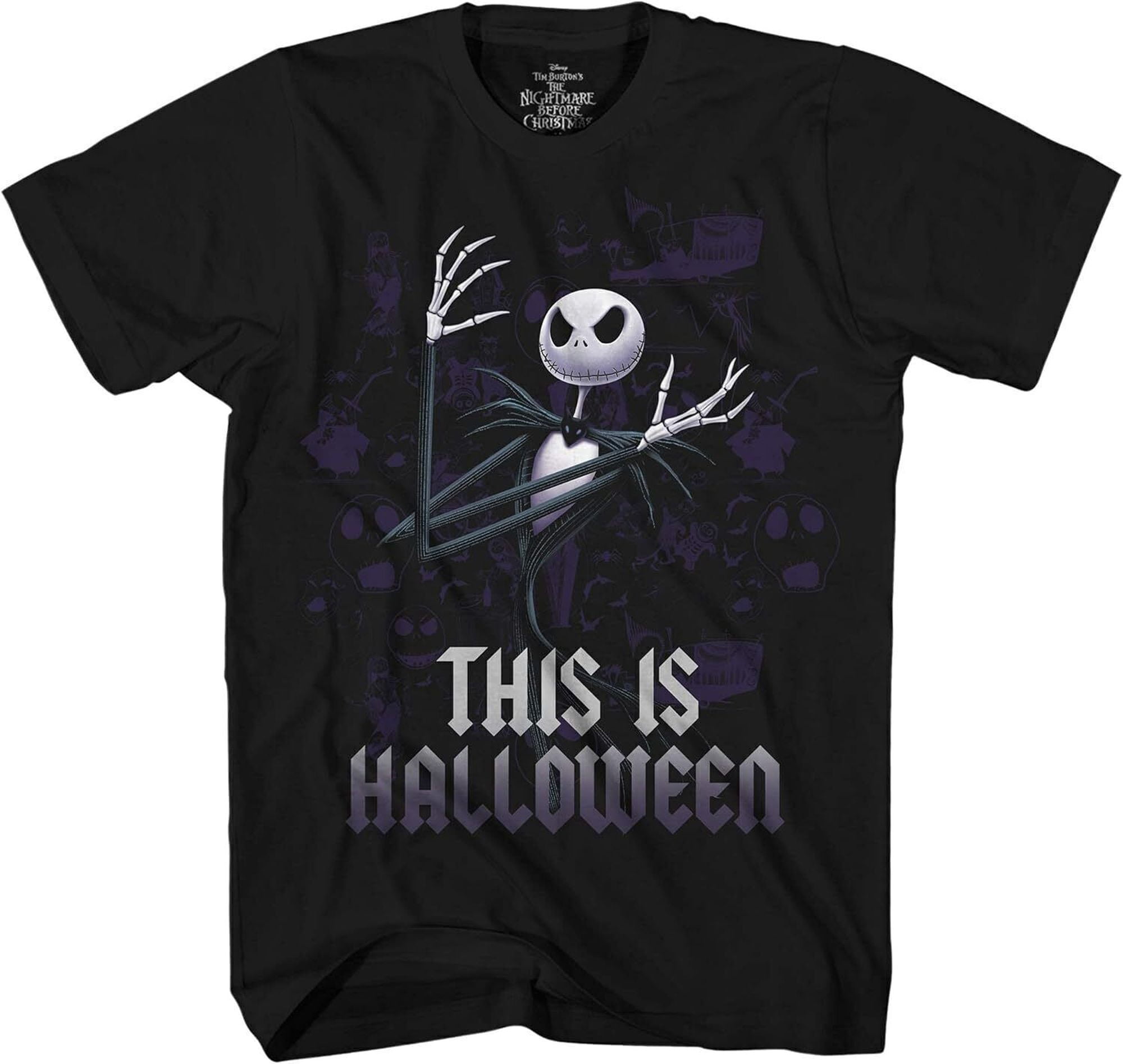 Nightmare Before Christmas Skeleton Shirt: Creepy Jack Skellington Tee ...