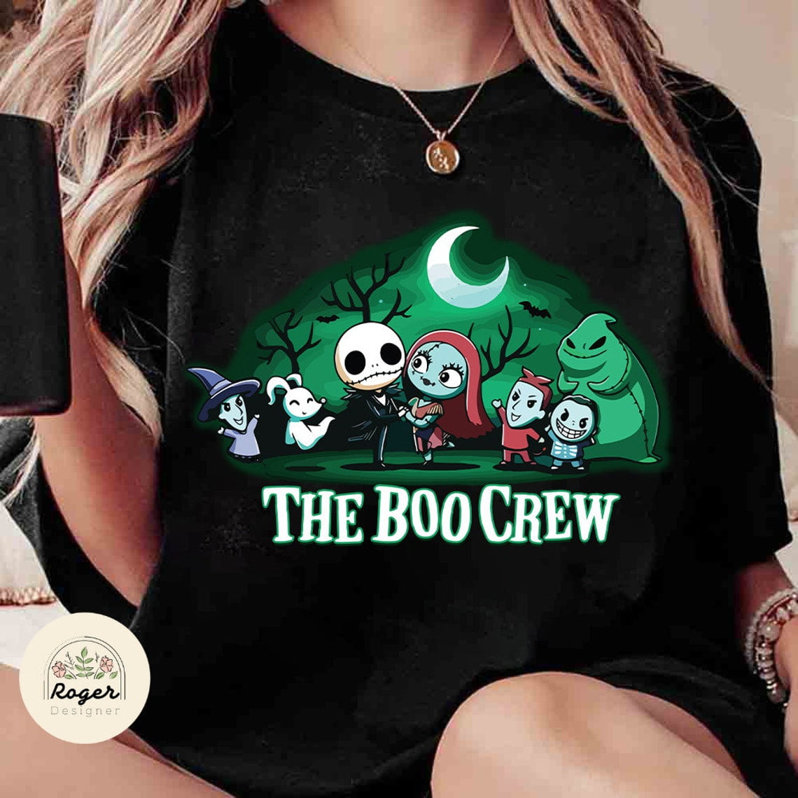 Nightmare Before Christmas T-Shirt, Jack Sally Oogie Boogie Lock Shock ...