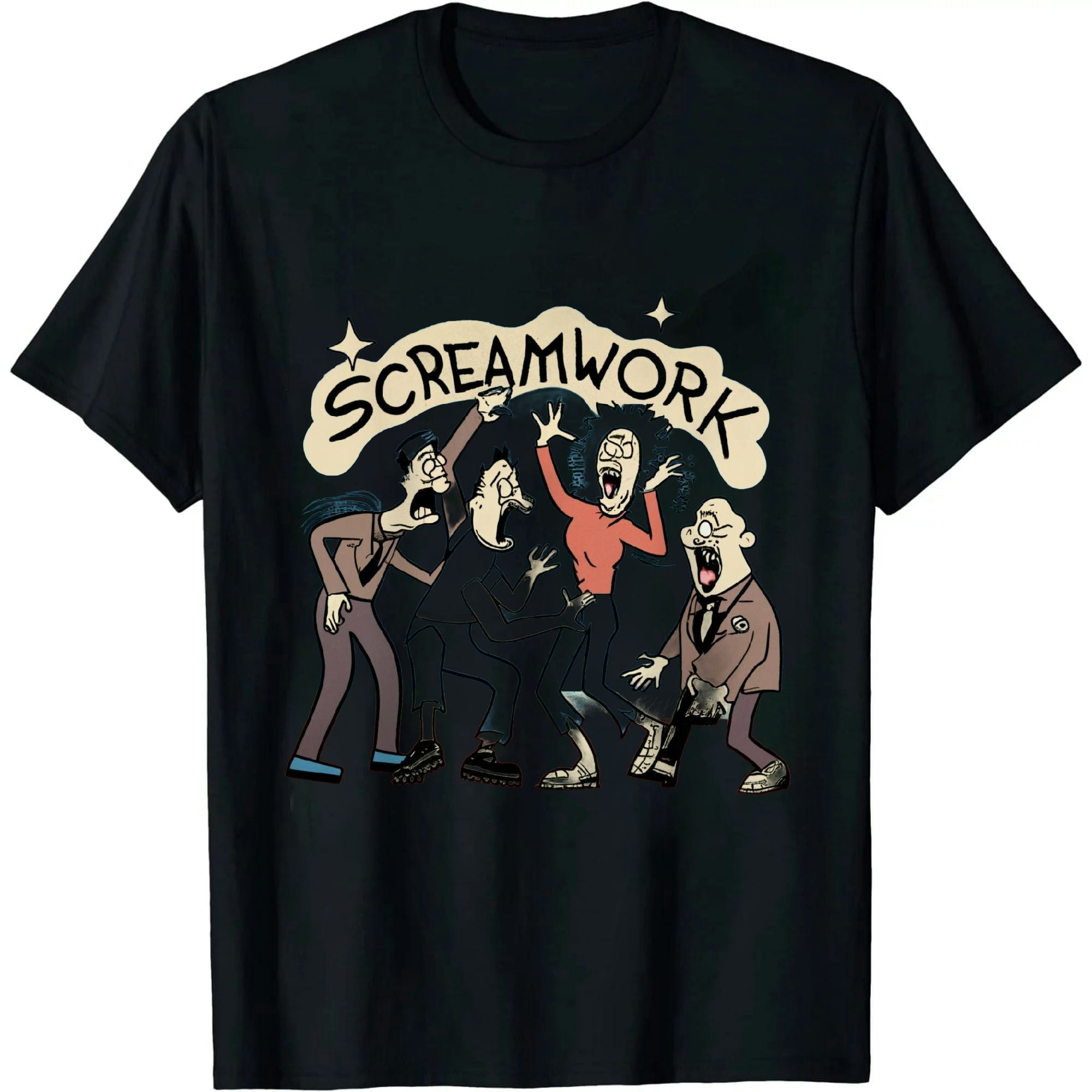 Nightmare Before Christmas Teamwork Makes the Scream Work T-Shirt ...