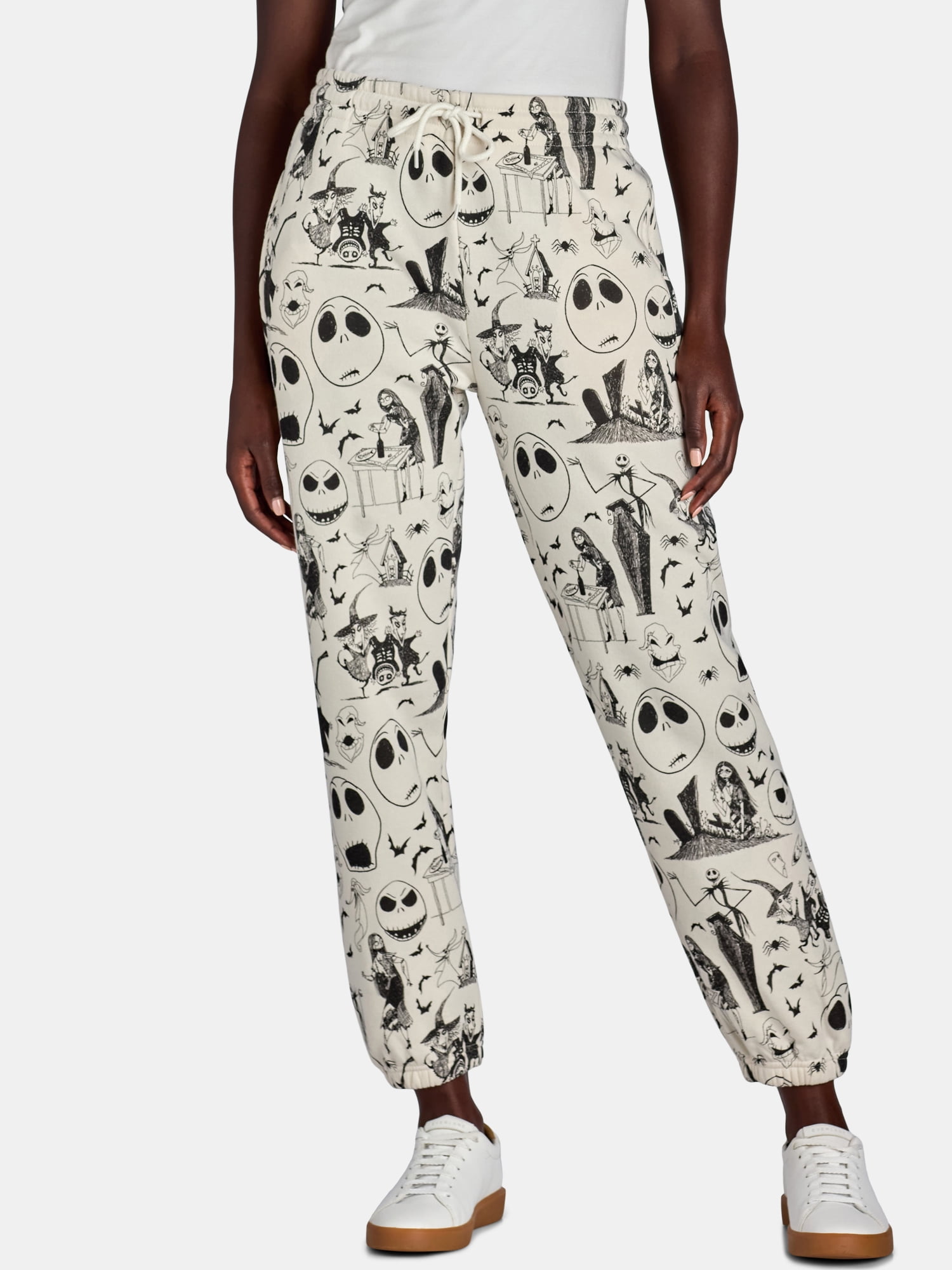 Nightmare Before Christmas Women’s Graphic Joggers, Sizes XXS-XXL ...