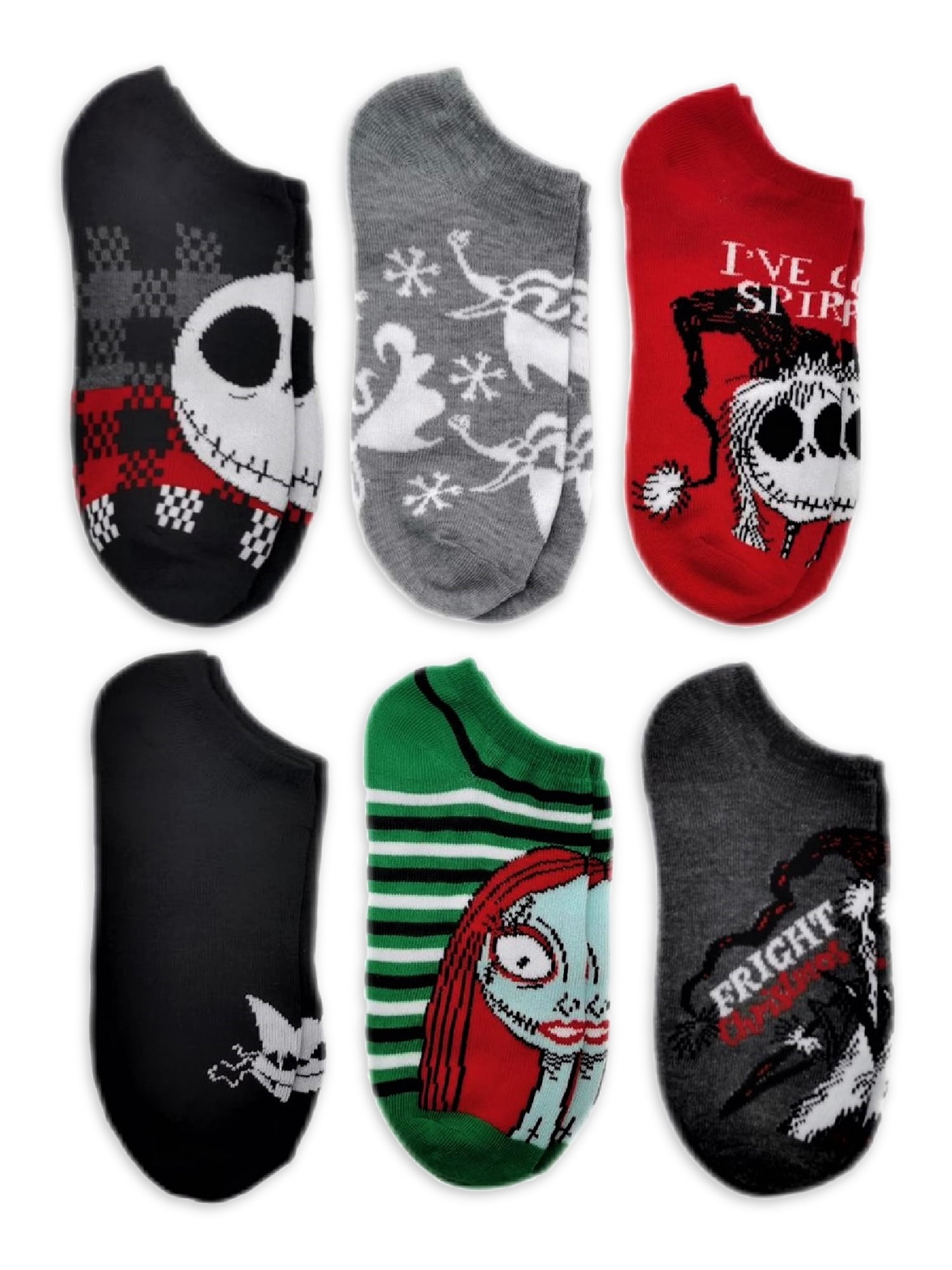 Nightmare Before Christmas Jack Skellington & Sally Women’s Halloween ...