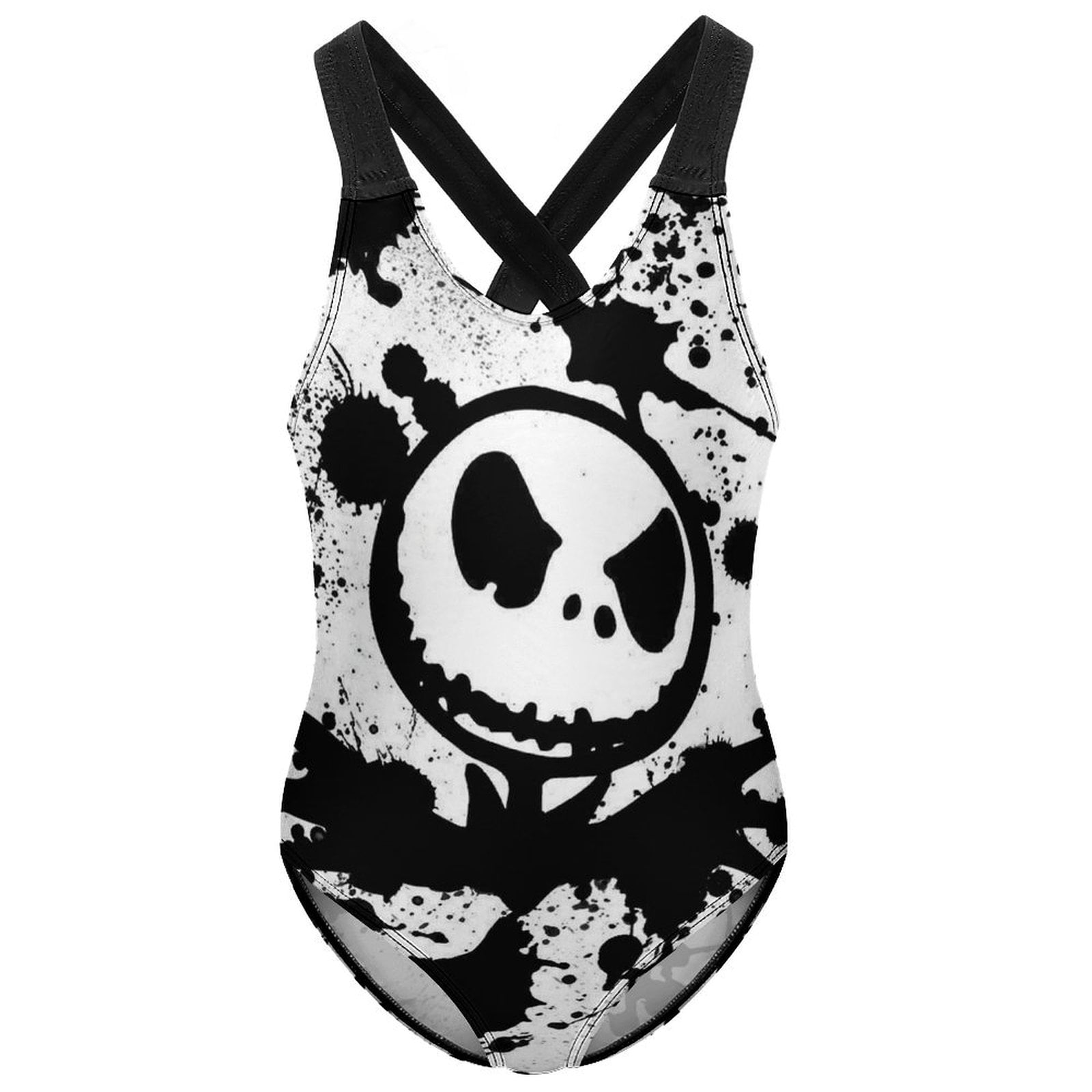 The Nightmare Before Christmas Jack Skellington Girl's One-piece ...