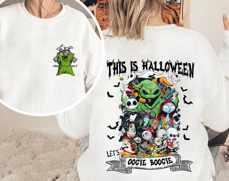 The Nightmare Before Christmas Oogie Boogie Shirt, This is Halloween ...