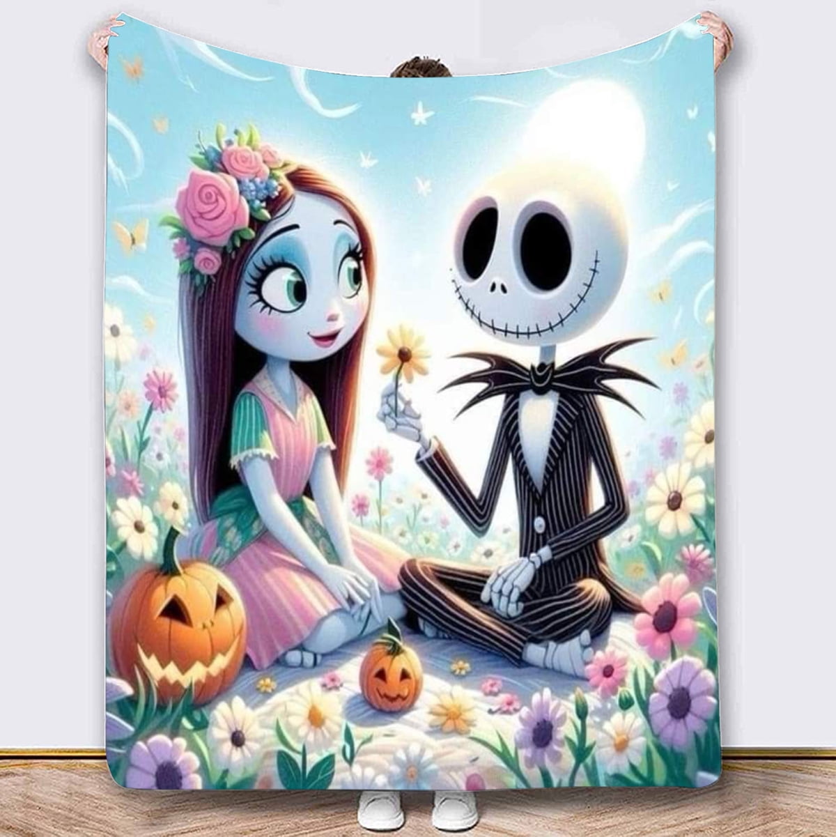 The Nightmare Before Christmas Throw Blanket,Flannel Fleece Blankets ...
