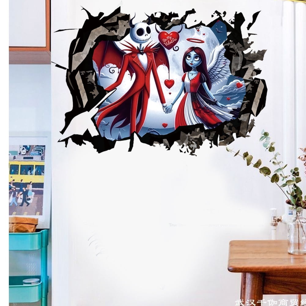 Nightmare Before Christmas Wall Stickers Decals Wall Clings for ...