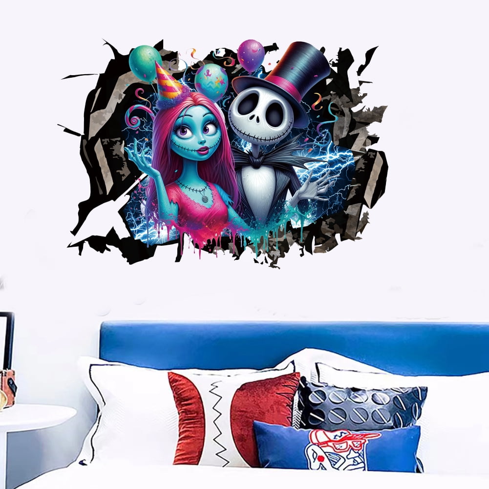 Nightmare Before Christmas Wall Stickers Decals Wall Clings for ...