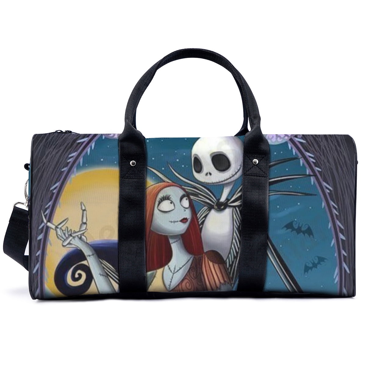 The Nightmare Before ChristmasCartoon Travel Luggage Bag with Shoulder ...