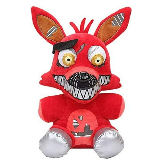 Nightmare Foxy the Pirate Red Foxy Plush - 8" FNAF Plush Stuffed Animal ...