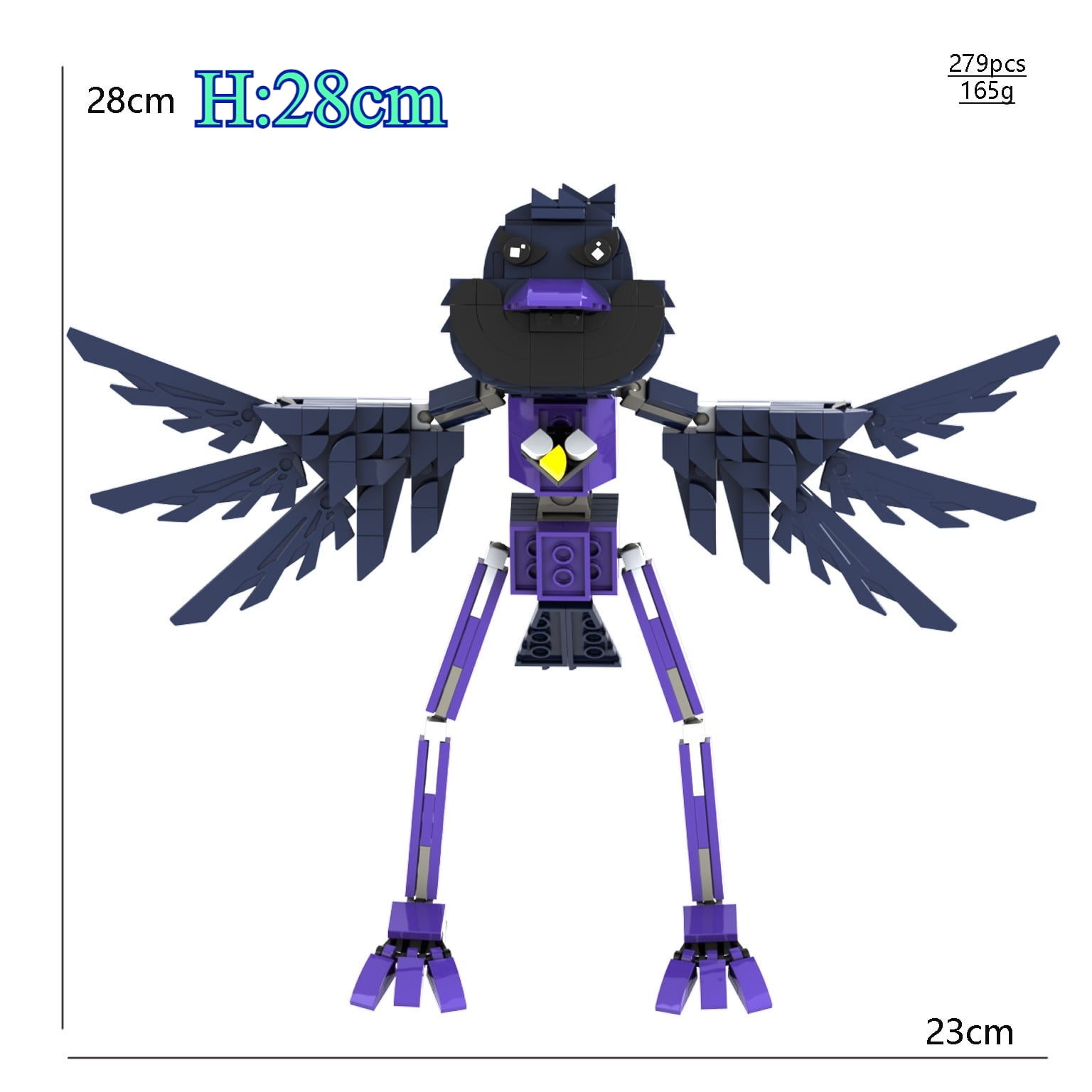 Nightmare Poppi Catnap Monster Building Blocks Smile Critter Animation ...