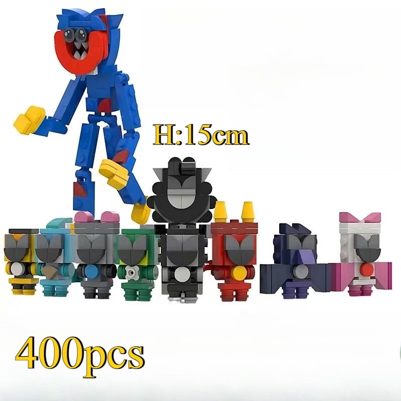 Nightmare Poppi Catnap Monster Building Blocks Smile Critter Animation ...