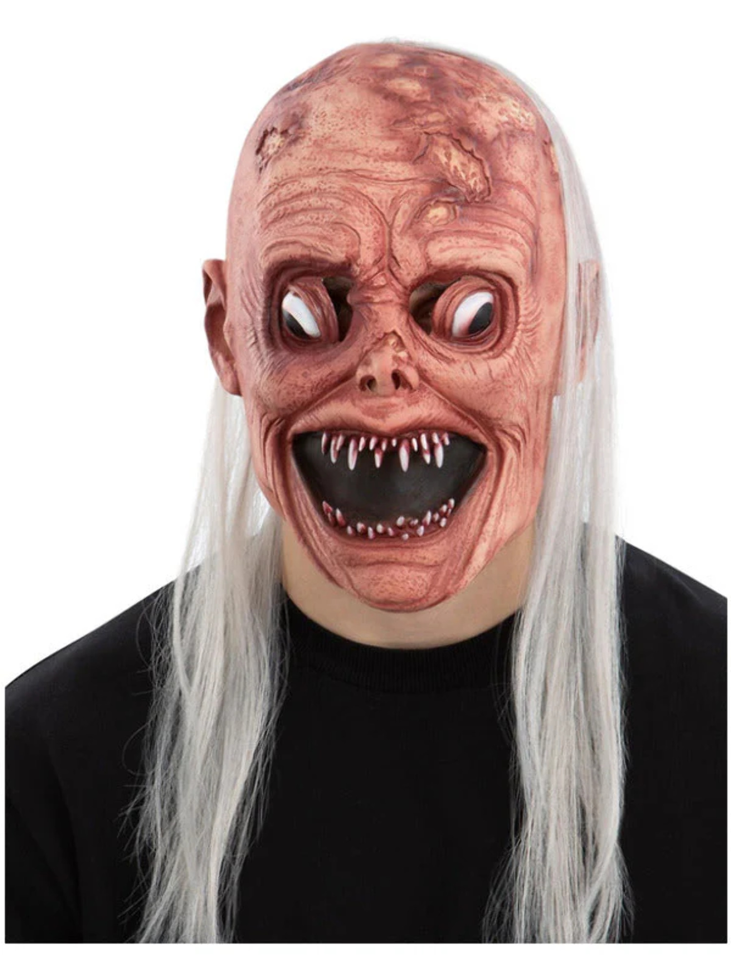 Nightmare Smile Latex Mask Halloween Zombie - Walmart.com