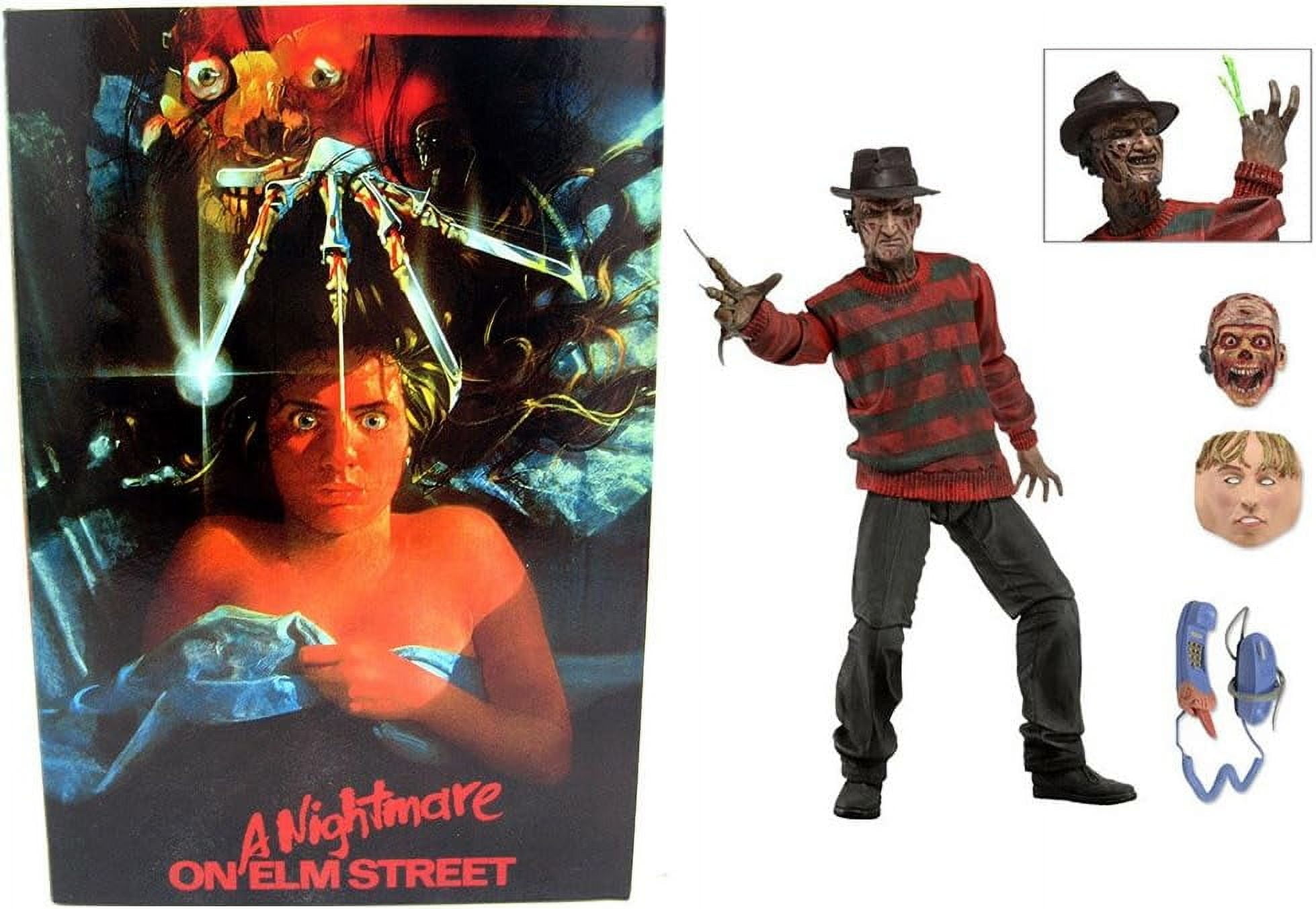 Nightmare on Elm Street - 7" Action PVC Figure - Ultimate Freddy ...