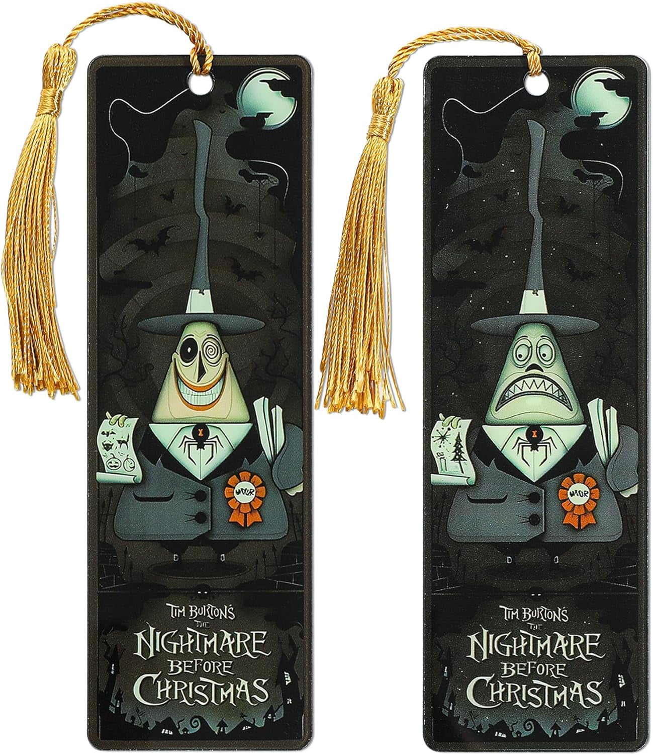 Nightmares Before Christmas Bookmarks Set - Halloween Creative Jack and ...