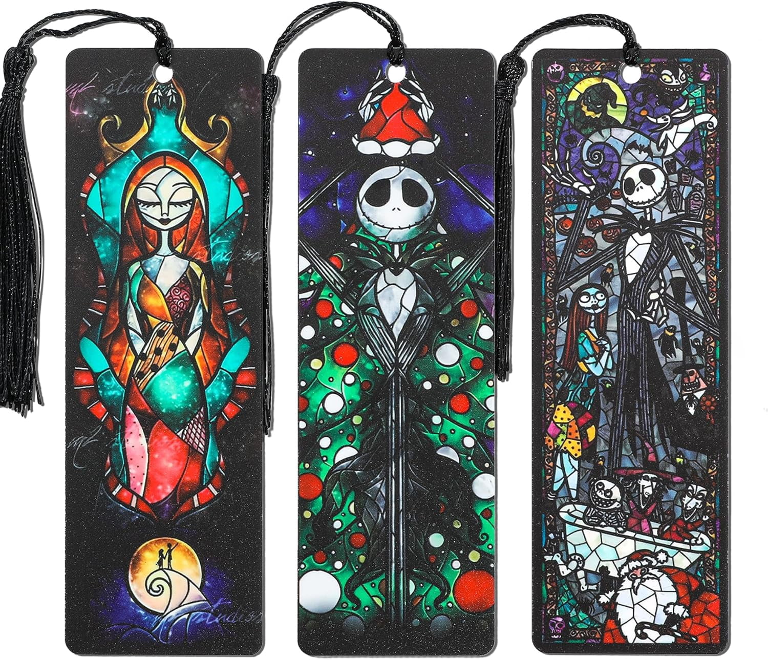 Nightmares Before Christmas Bookmarks Set - Halloween Creative Jack and ...