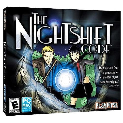Nightshift Code PC CDRom - Mini games, decode puzzles, scavenger hunts. Hidden object PC Game ...