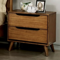 Subtle Finish SelectWood Nightstand, Brown- Saltoro Sherpi - Walmart.com