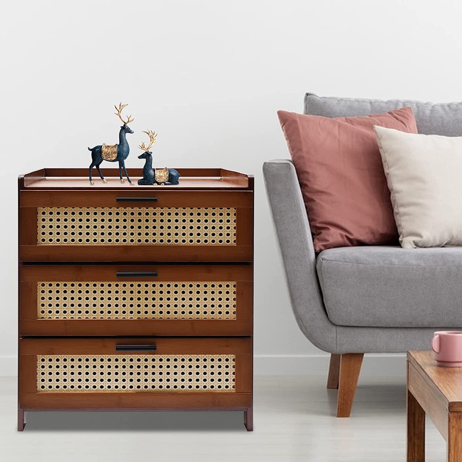 Nightstand,Modern End Table,Bedroom Bedside End Table,Sofa Side Table ...